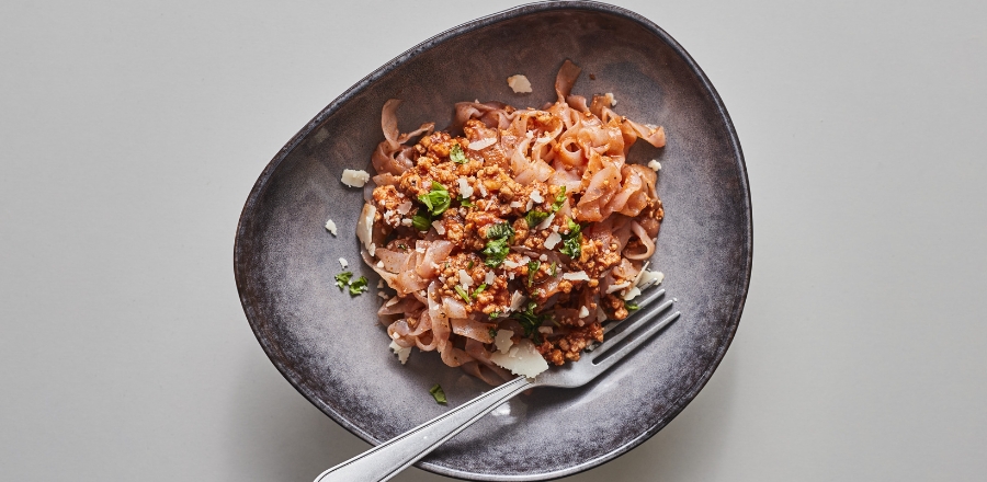 Boloňské špagety s Usui těstovinami - iNatur.cz